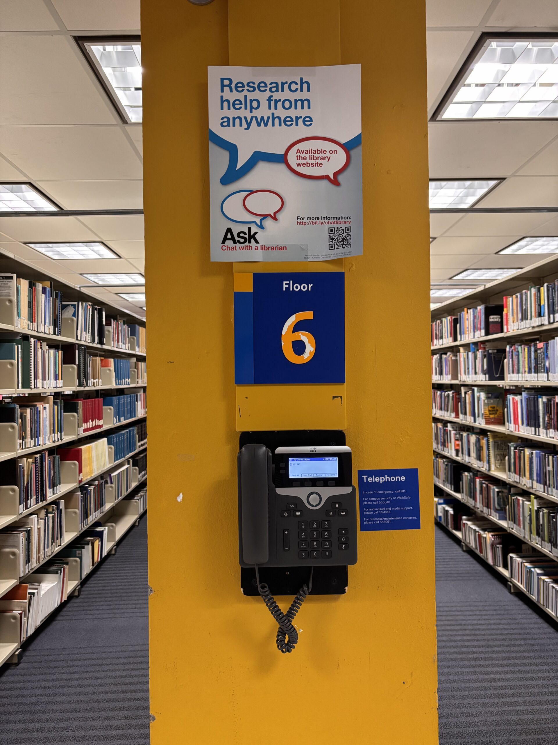 6th Floor – Toronto Metropolitan University Libraries