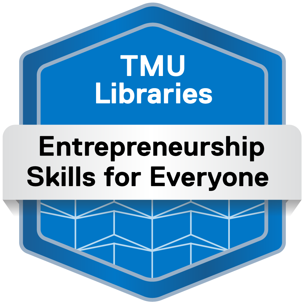 TMU Libraries Workshop Badges – Toronto Metropolitan University Libraries