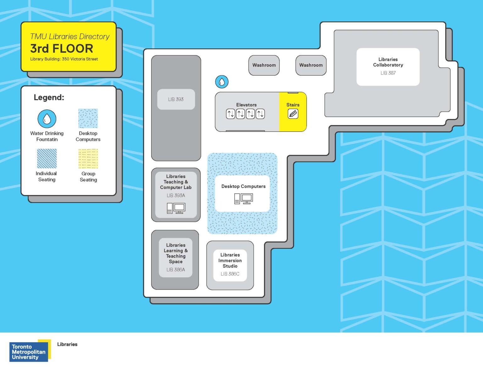 3rd Floor – Toronto Metropolitan University Libraries
