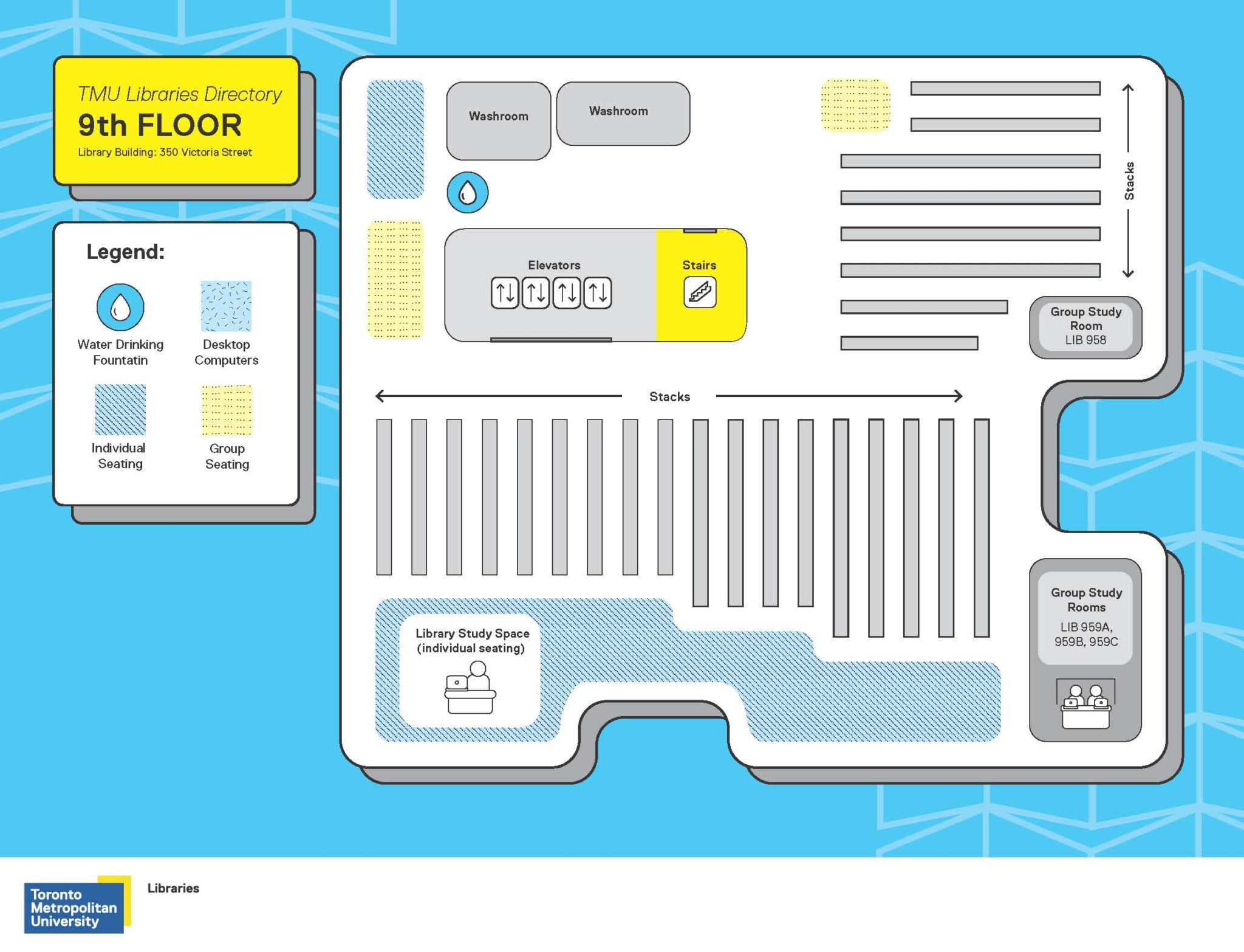 9th Floor – Toronto Metropolitan University Libraries