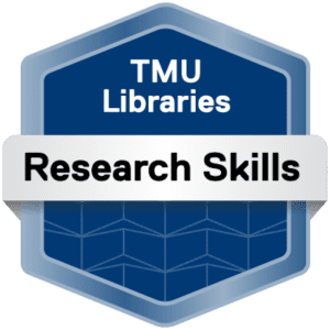 TMU Libraries’ Badging FAQ – Toronto Metropolitan University Libraries
