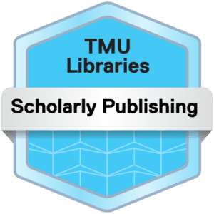 TMU Libraries Workshop Badges – Toronto Metropolitan University Libraries