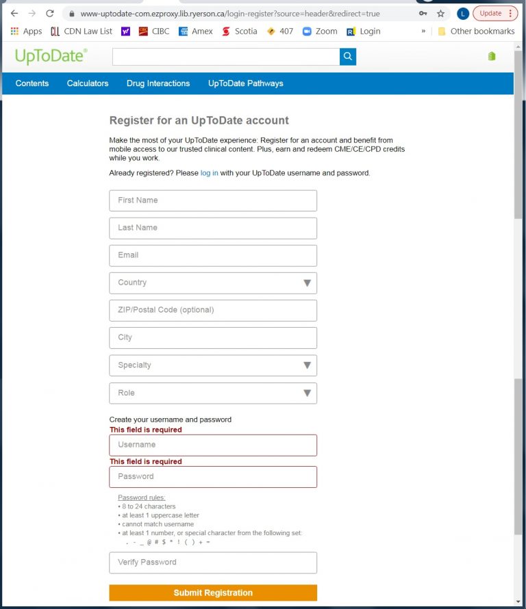 UptoDate – Toronto Metropolitan University Libraries