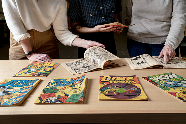 Second World War-era comics see new life – Toronto Metropolitan ...