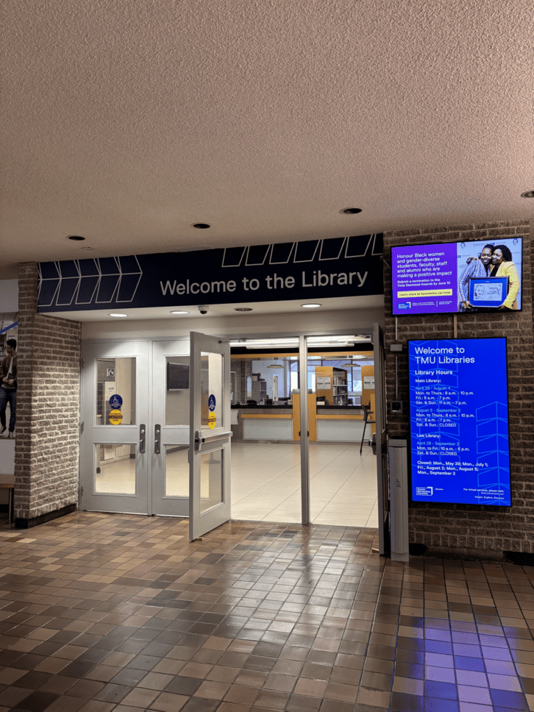 2nd Floor – Toronto Metropolitan University Libraries